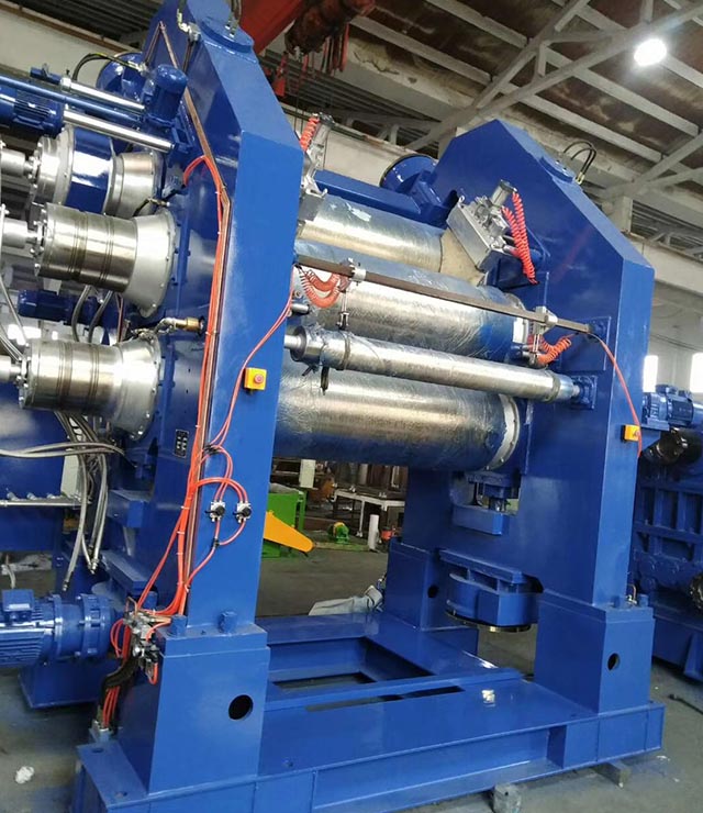 Four Rols Calander Line-Tire equipment-QINGDAO HANDINGWEI INDUSTRY AND ...